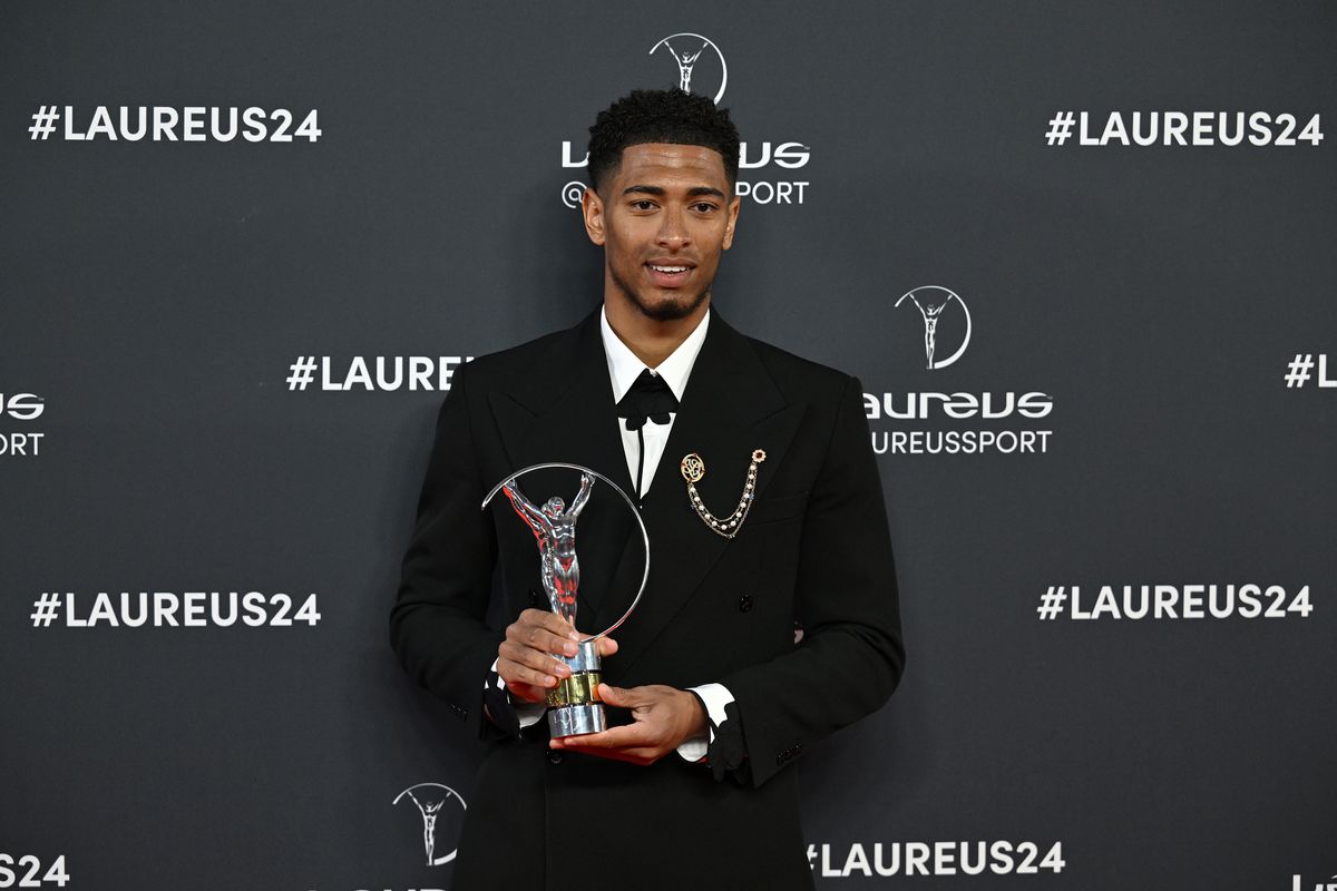 Jude Bellingham wins 2024 Laureus Breakthrough of the Year Award - The ...